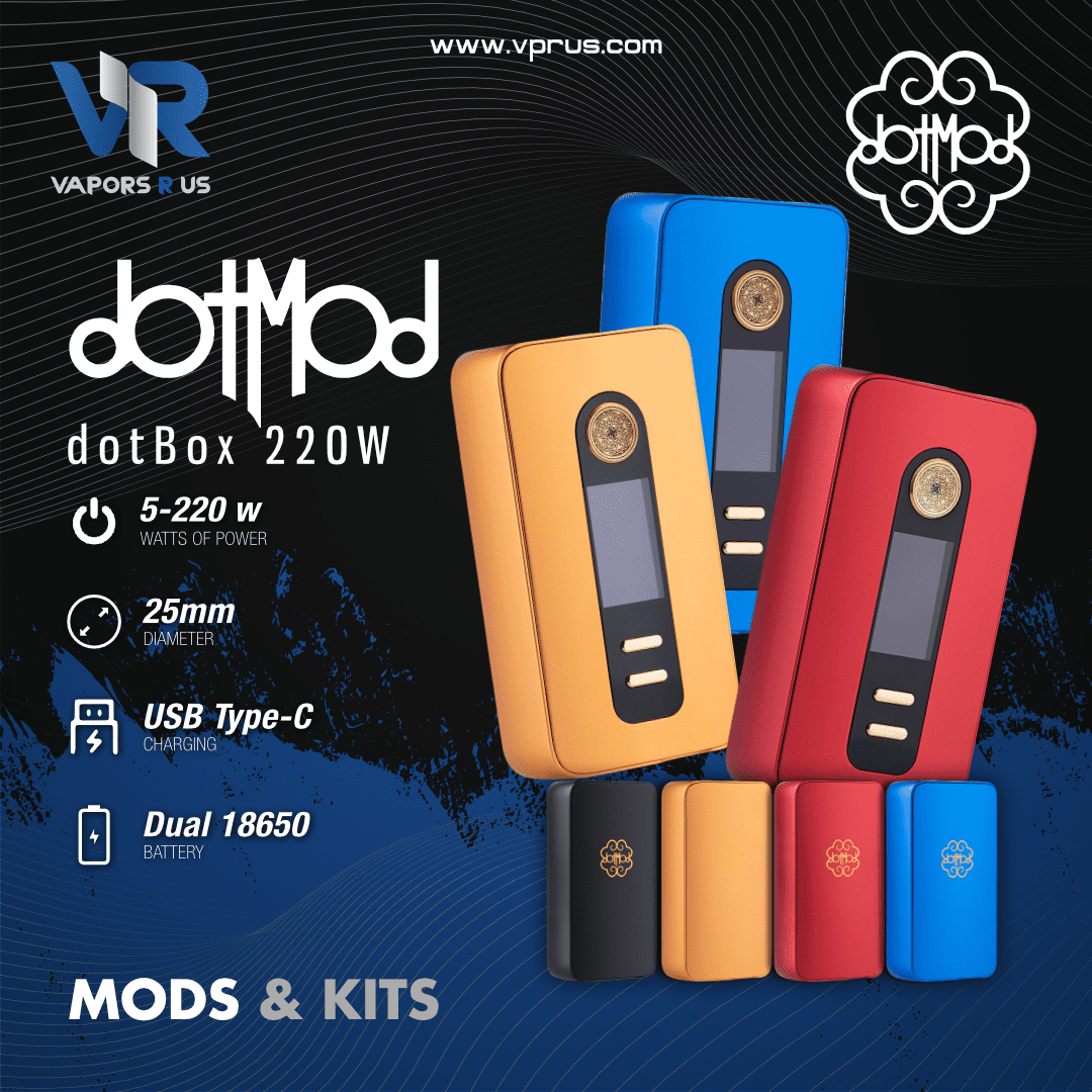 Dotmod - Dotbox 220w Mod UAE Vapors R Us