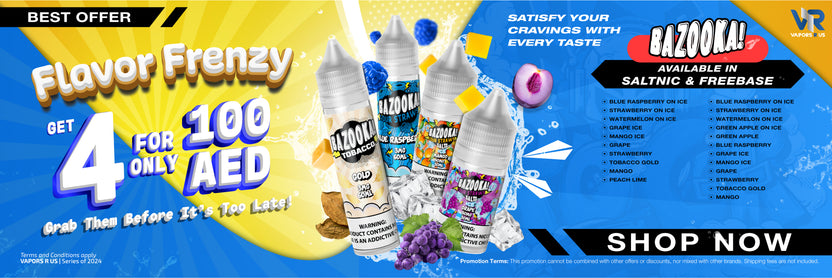 Vape Shop in Abu Dhabi, UAE – Online Vape Store | UAE Vapors R Us™