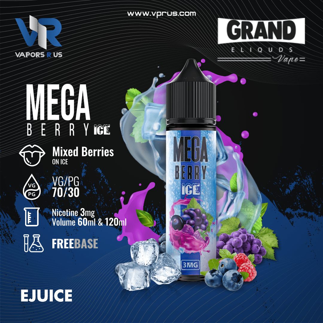 Mega Berry Ice 60ML UAE Vapors R Us