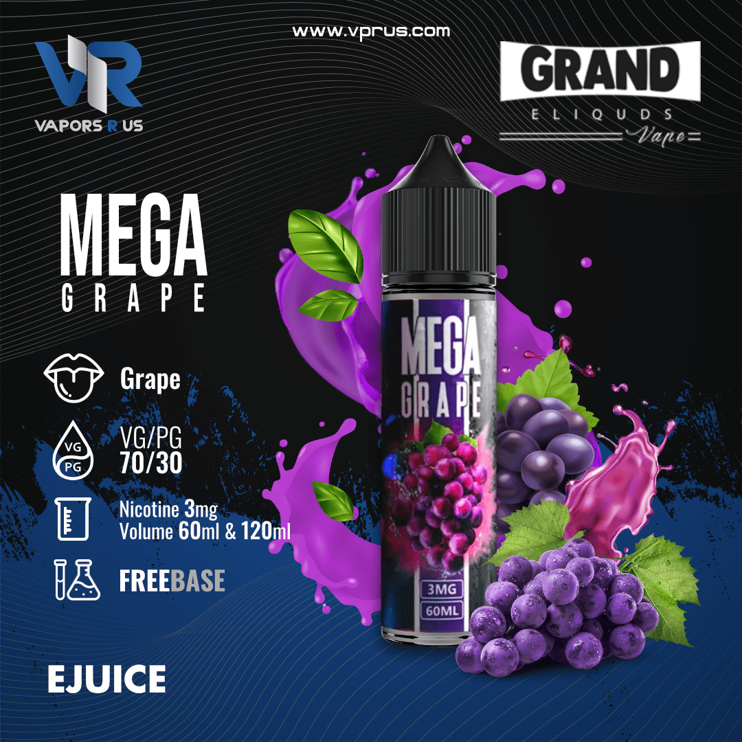 GRAND ELIQUIDS - Mega Grape