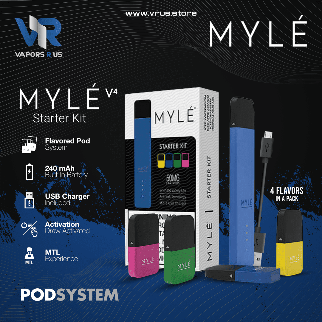 MYLE STARTER KIT V4 Vapors R Us LLC