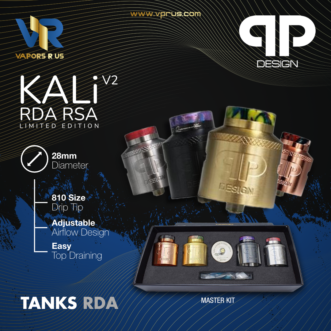 KALi V2 Brass Copper kit UAE Vapors R Us - The first vape store in UAE